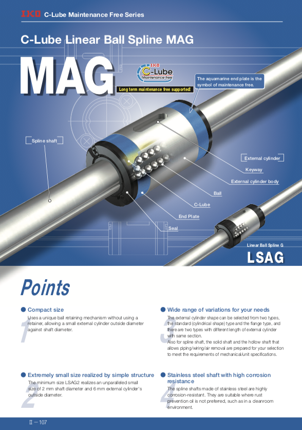 Linear Ball Spline - IKO International
